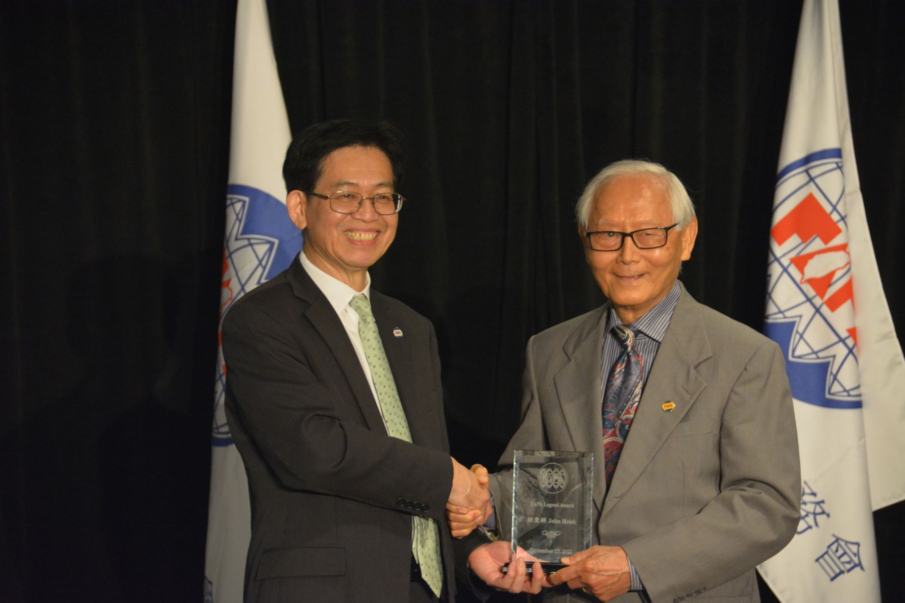The FAPA Legend Award - Formosan Association for Public Affairs