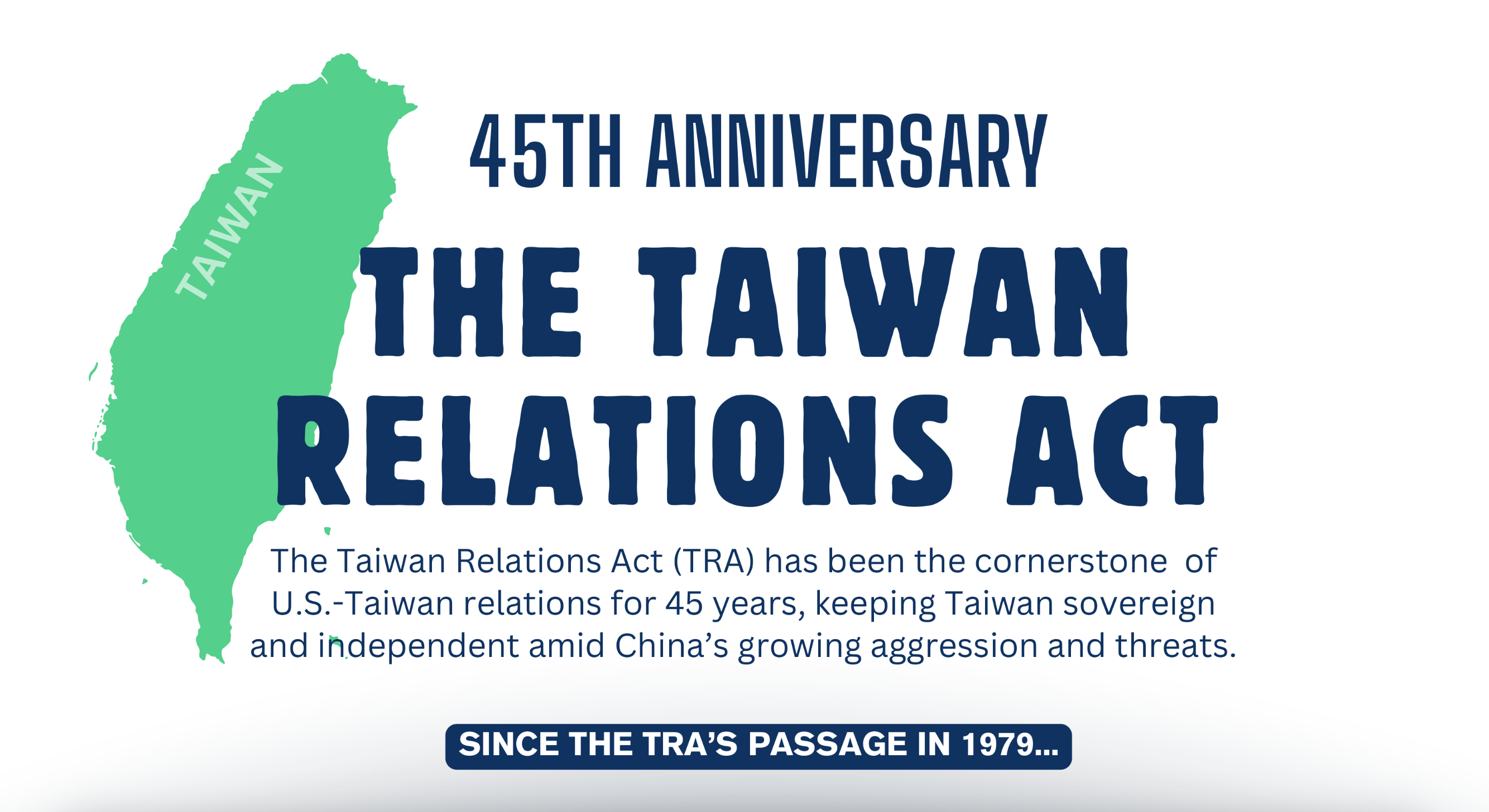 FAPA CELEBRATES 45TH ANNIVERSARY OF TAIWAN RELATIONS ACT WITH FULL-PAGE ...