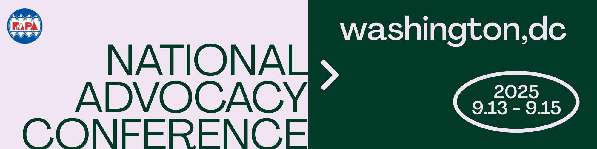 2025 National Advocacy Conference - Formosan Association for Public Affairs